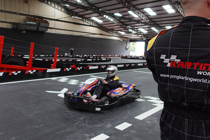 30 Minute Indoor Karting for Two at PMG Karting | Activity Superstore