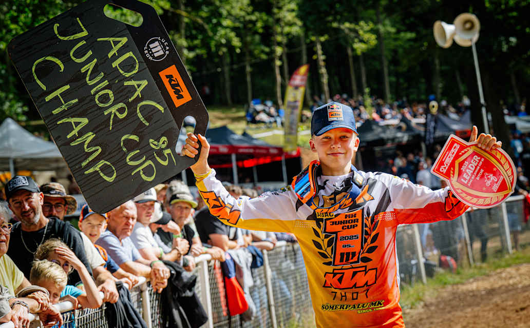 Lucas Leok ist der ADAC MX Junior Cup 85-Champion 2025 | ADAC MX Masters