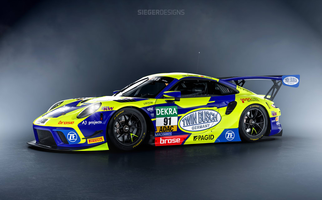 Porsche design for the ADAC GT Masters unveiled | ADAC GT Masters