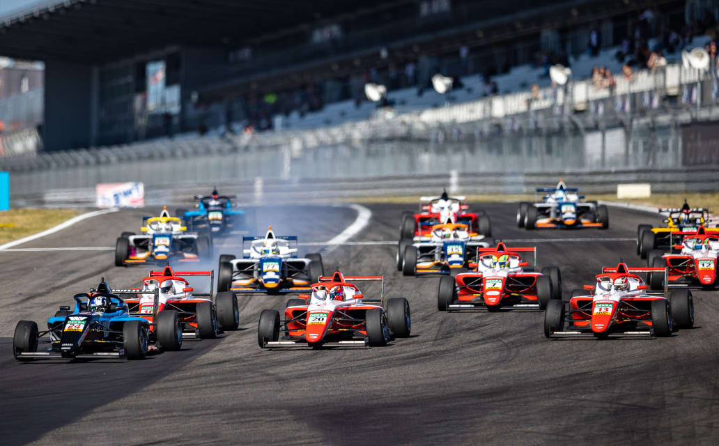 ADAC Formula 4 at the DEKRA Lausitzring for the penultimate act of the ...