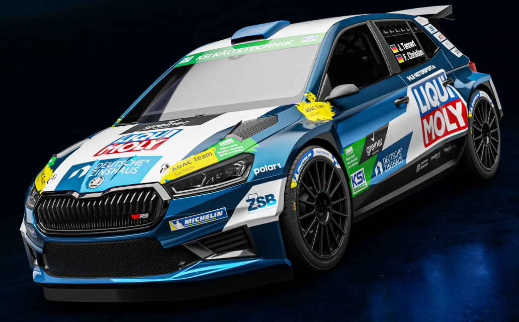 Julius Tannert greift 2023 im neuen ŠKODA FABIA RS Rally2 an | DRM