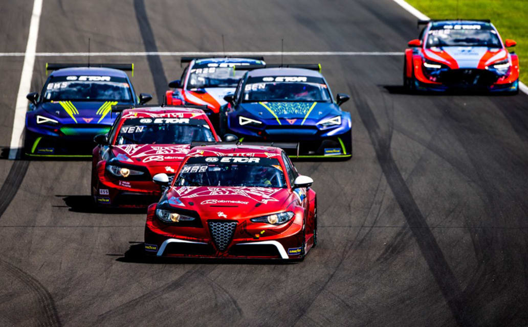 German premiere for electric touring cars: FIA ETCR at the Sachsenring ...