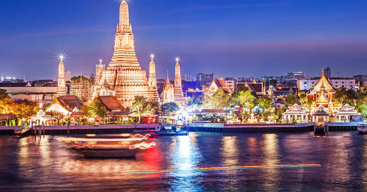 Bangkok Karte Tipps Infos Für Die Region Adac Maps