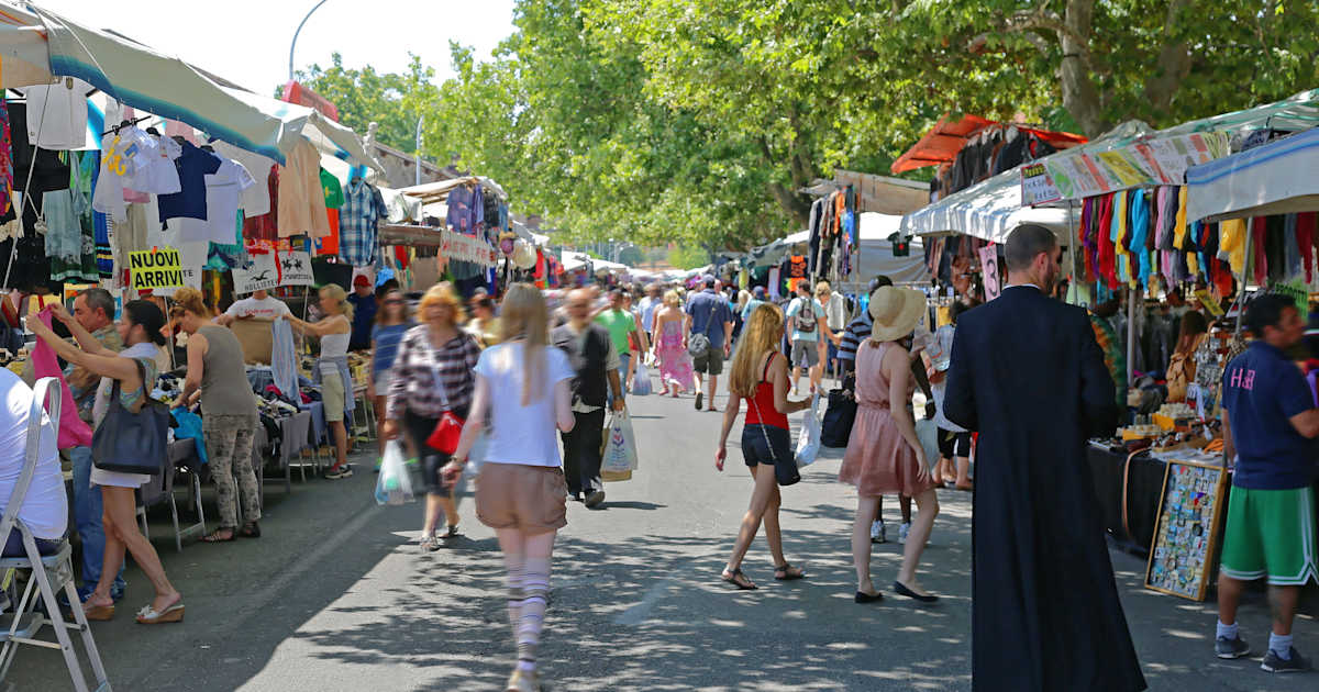 Flohmarkt an der Porta Portese, Rom: Infos, Preise und mehr | ADAC Maps