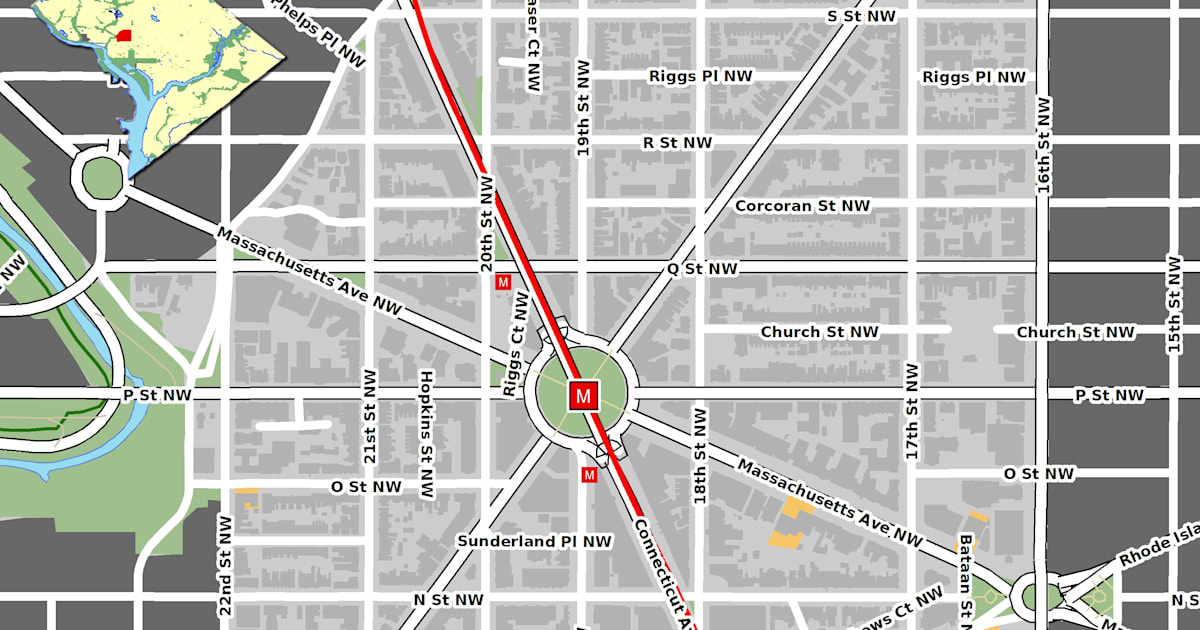 Dupont Circle, Washington: Stadtplan, Tipps & Infos | ADAC Maps