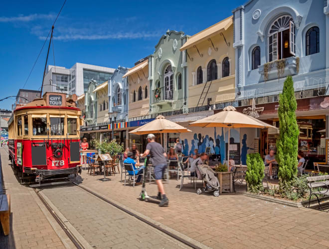 New Regent Street, Christchurch: Infos, Preise und mehr | ADAC Maps