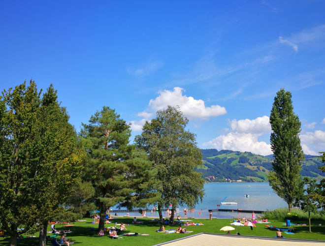 Strandbad Lido Unterägeri, Unterägeri: Infos, Preise und mehr | ADAC Maps