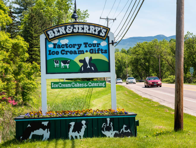 Ben & Jerry‘s, Waterbury: Infos, Preise und mehr | ADAC Maps