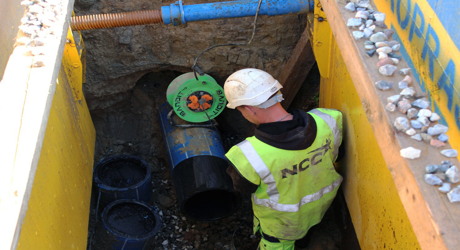 Trykledning, Stokkebro-Blistrup | NCC