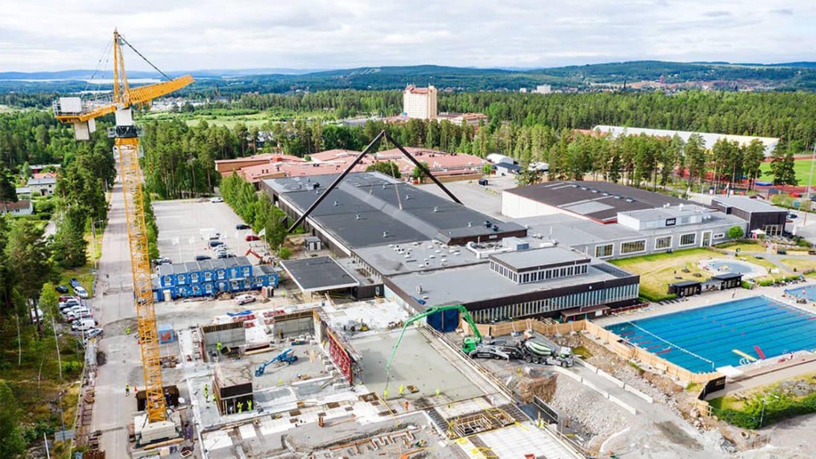 Nytt badhus, Lugnet, Falun | NCC