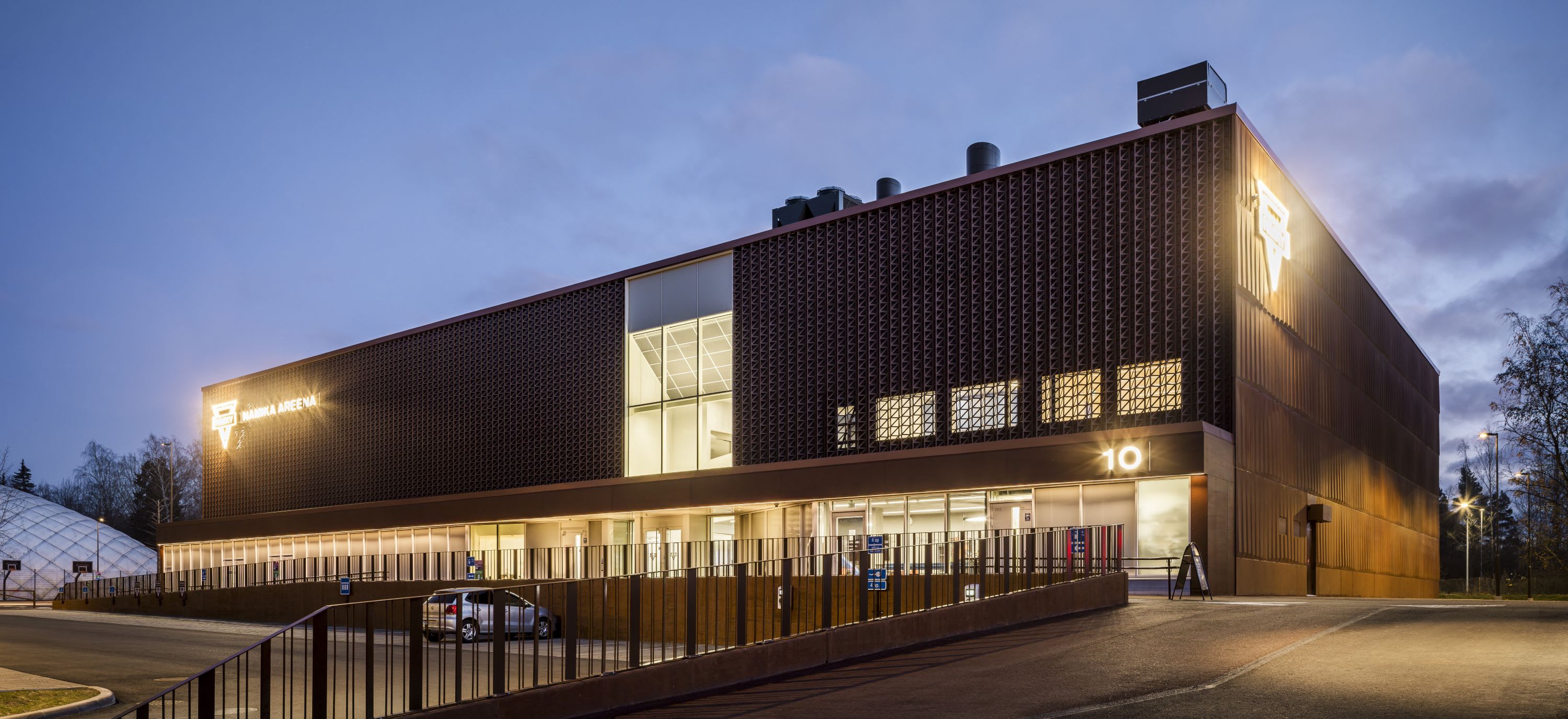 NCC:n toteuttama Namika Areena vuoden 2023 Betonijulkisivu arkkitehtuuripalkinnon voittajaksi | NCC