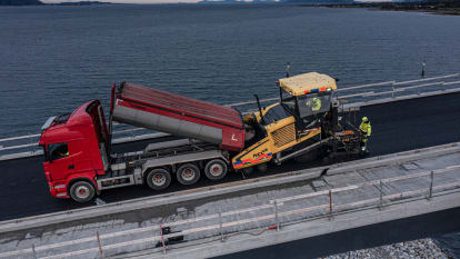 Asfaltering av Nordøyvegen | NCC