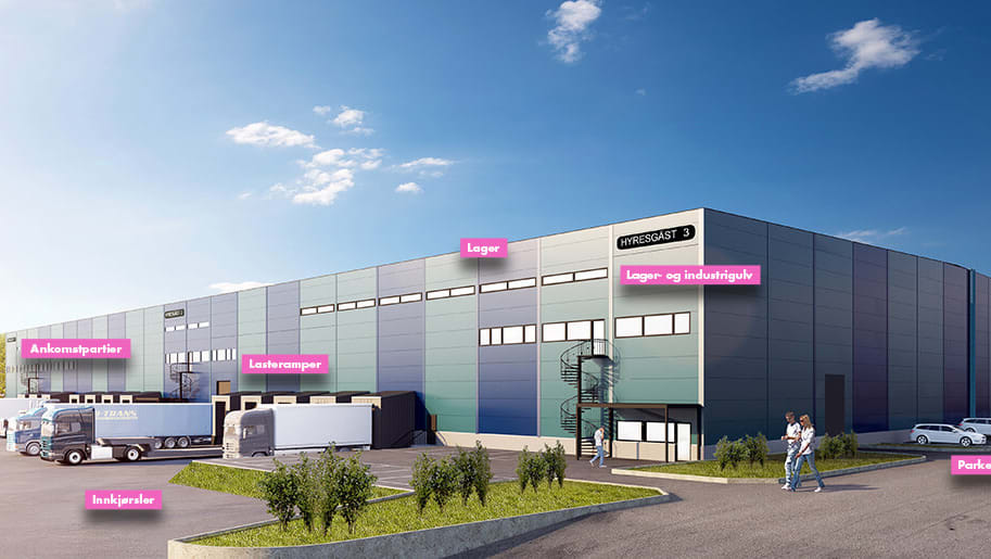 Asfaltering for lager og logistikk | NCC