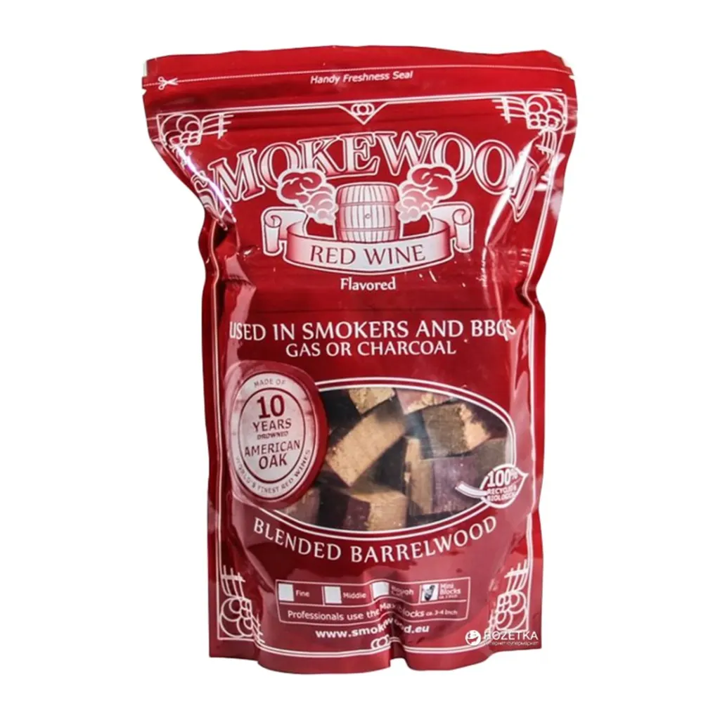 Köp Barbecue Masters ApS Smokewood Red wine mini blocks 1000g ...