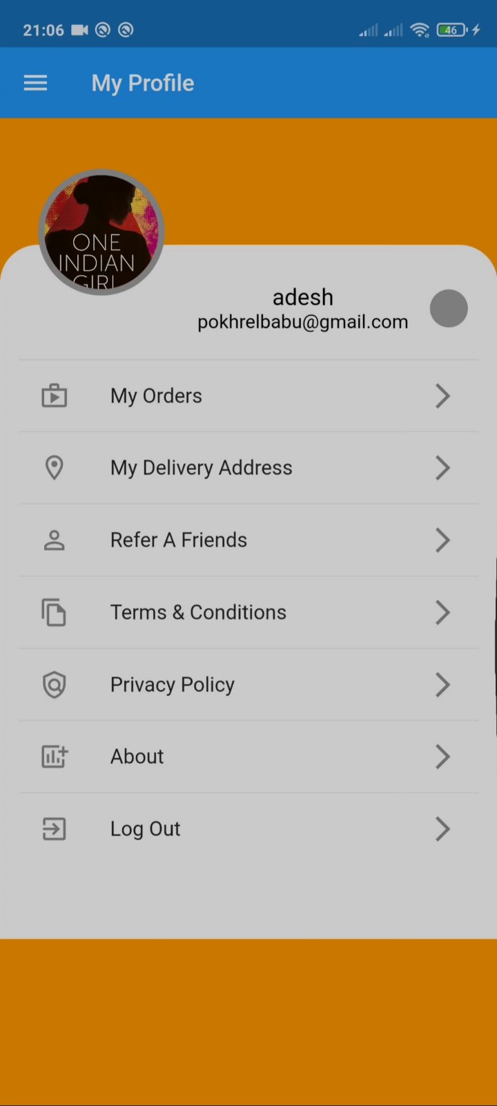 Book Shop App in Flutter
