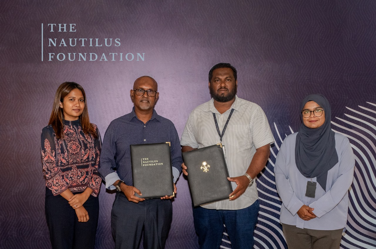 Adhadhu - The Nautilus Foundation to develop Dhaalu Amaan Veshi