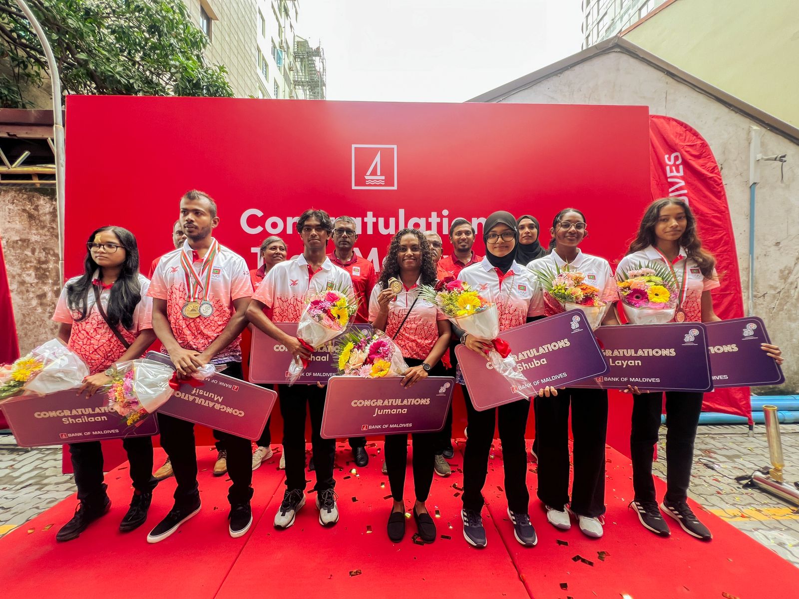 Adhadhu - BML celebrates achievements of Sports Scholarship recipients ...