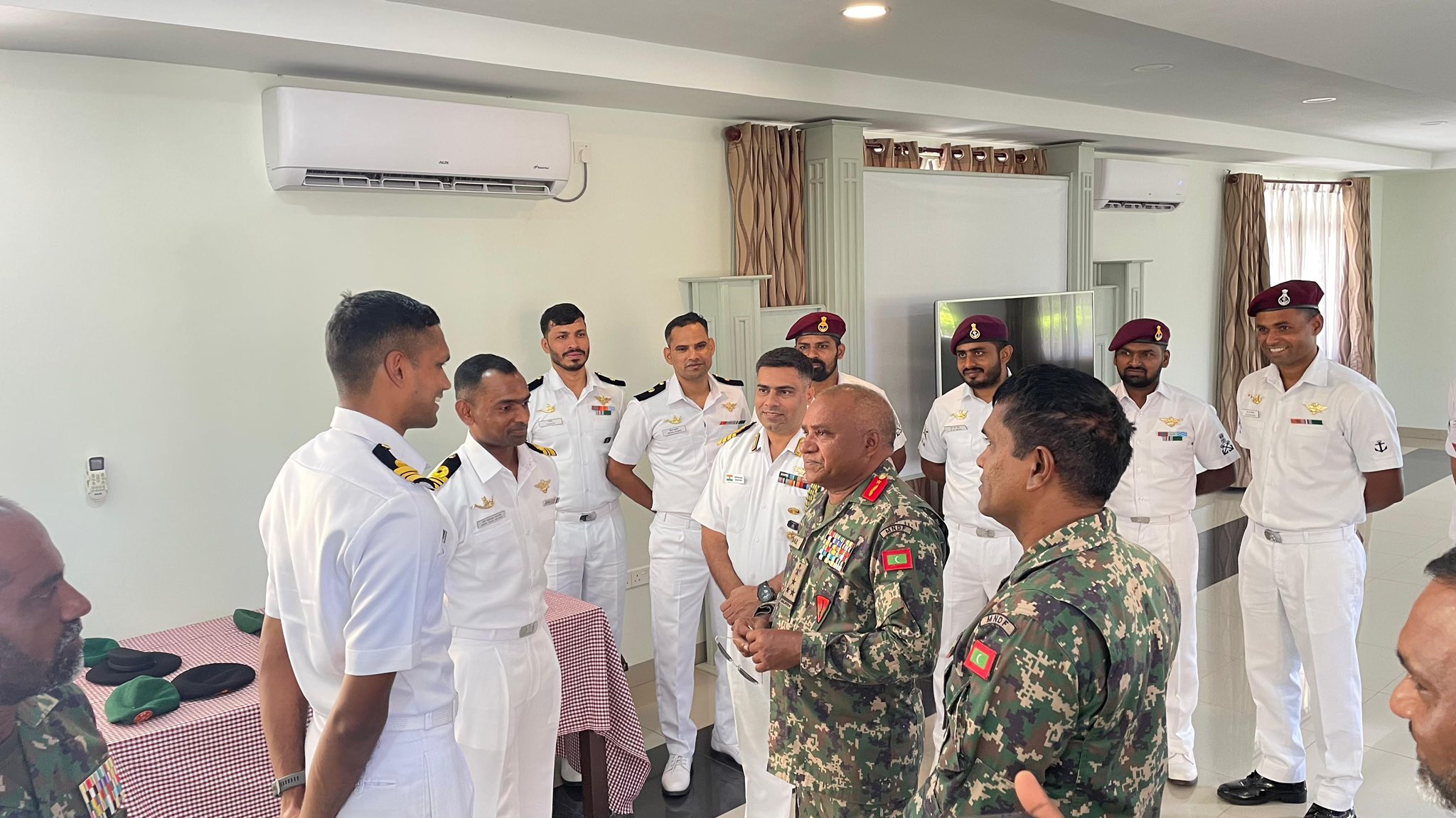 Adhadhu - India and Maldives begin 'Ekatha' military exercise
