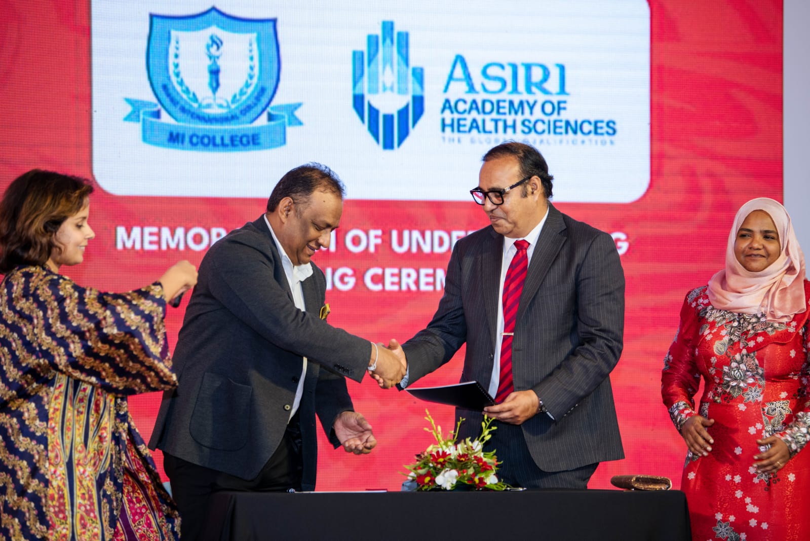Adhadhu - MI College signs MoU with Sri Lanka's Asiri Academy of Health ...