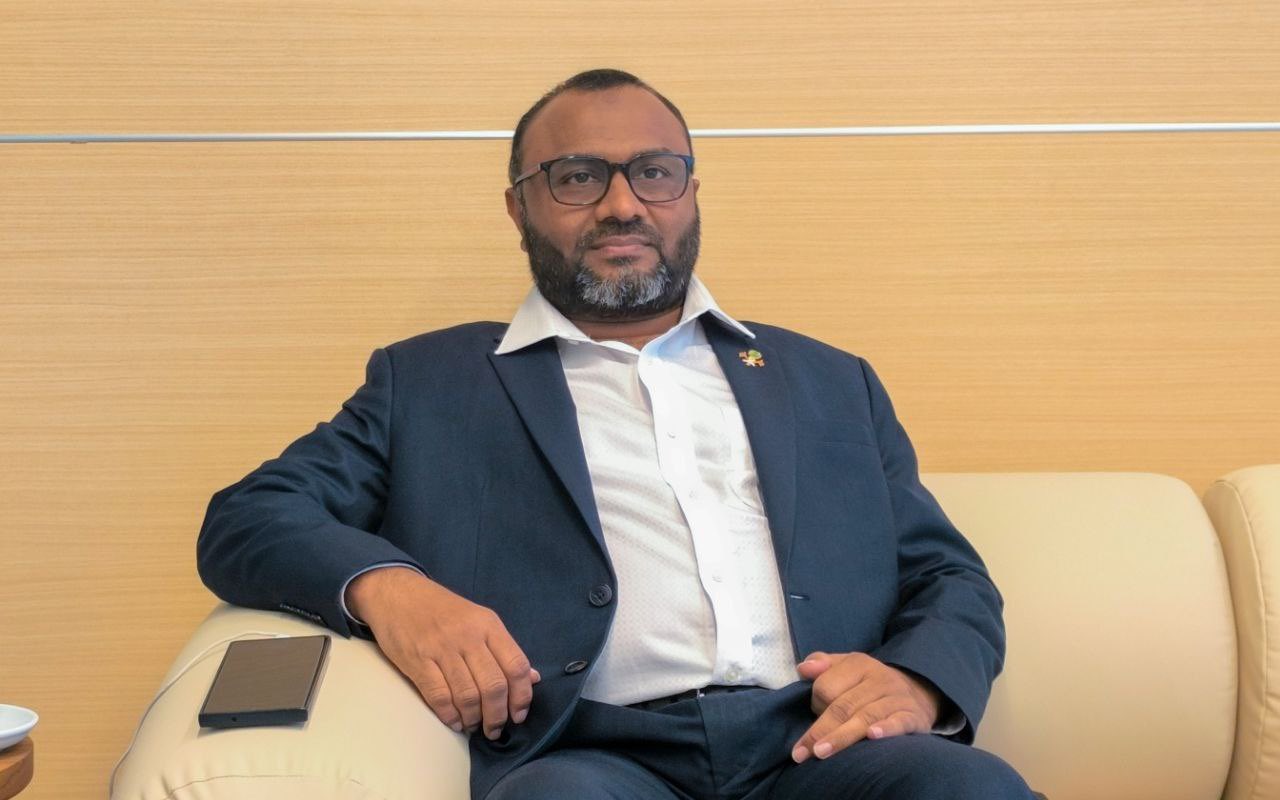 Adhadhu - Minister Shaheem visits Saudi Arabia