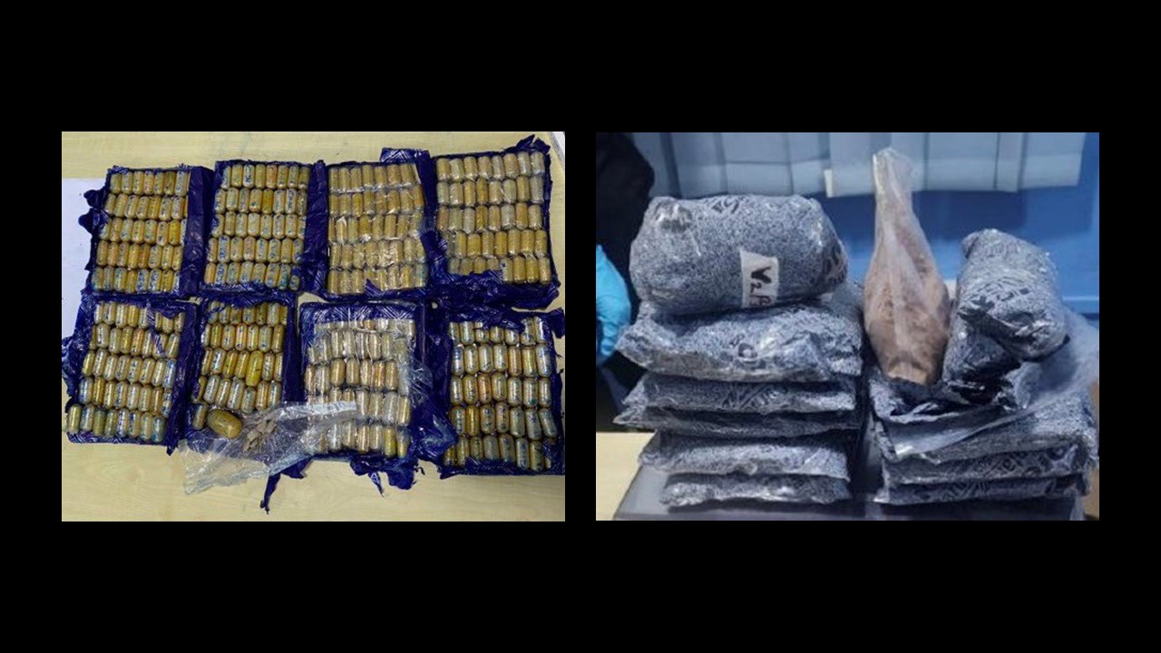 Adhadhu - Customs seized 64kg of drugs this year