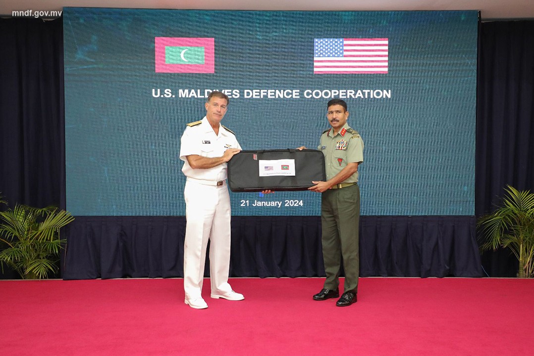 Adhadhu - US Indo-Pacific Command provides assistance to MNDF