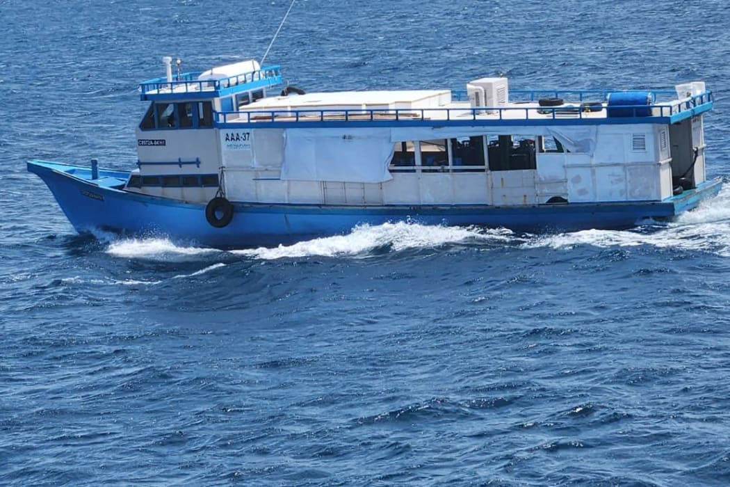 Missing boat found by "Asurumaa-3"