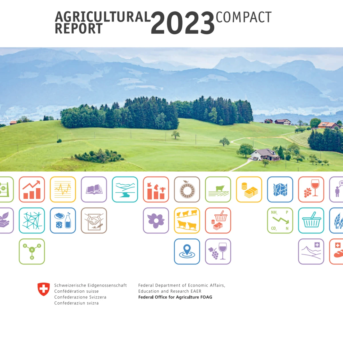 Agricultural Report 2023 compact | Bundesamt für Landwirtschaft BLW