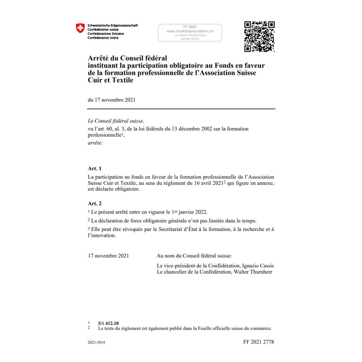 FF 2021 Nr. 219 | 2021