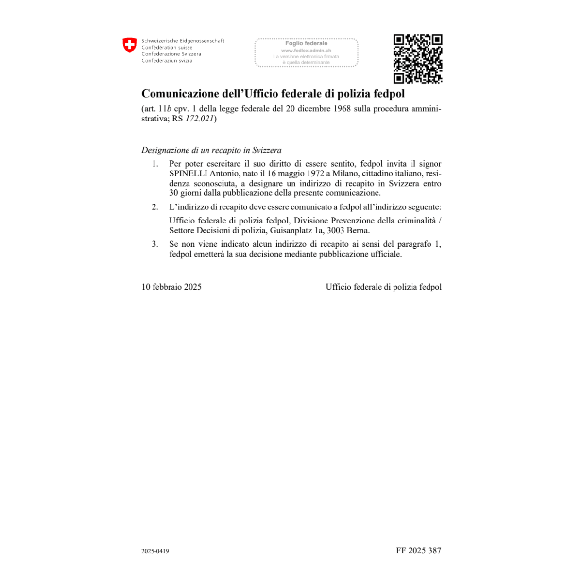 FF 2025 Nr. 27 | 2025