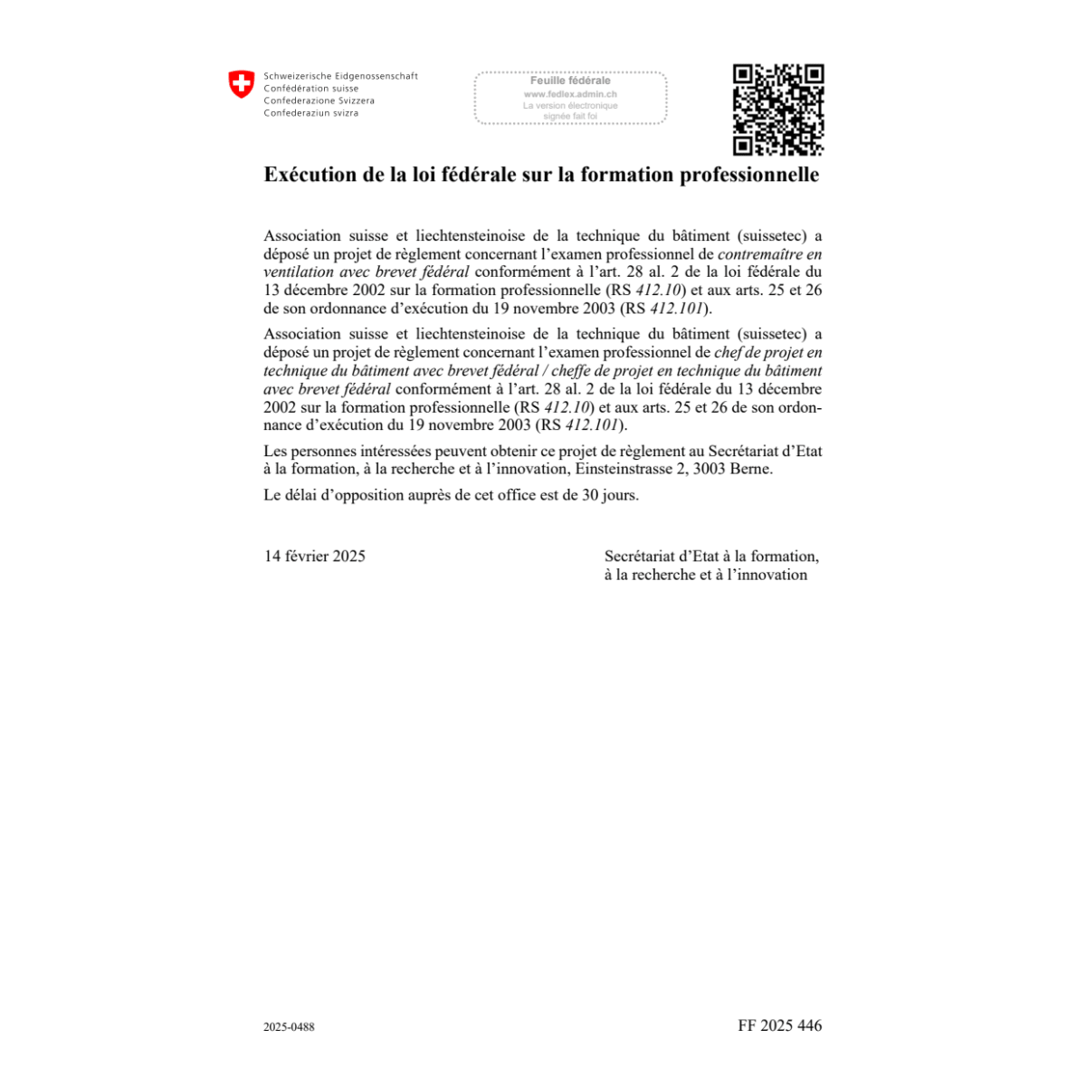 FF 2025 Nr. 31 | 2025