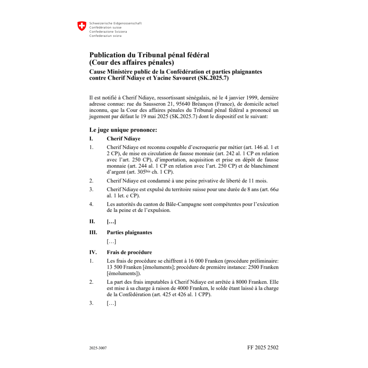 FF 2025 Nr. 163 | 2025