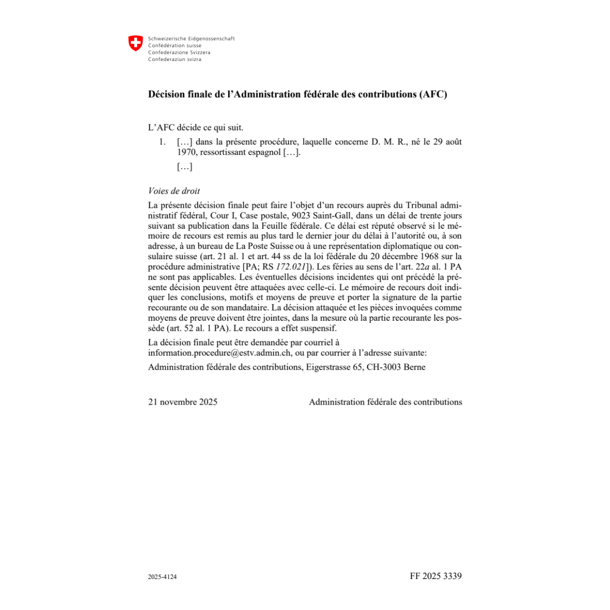 FF 2025 Nr. 225 | 2025
