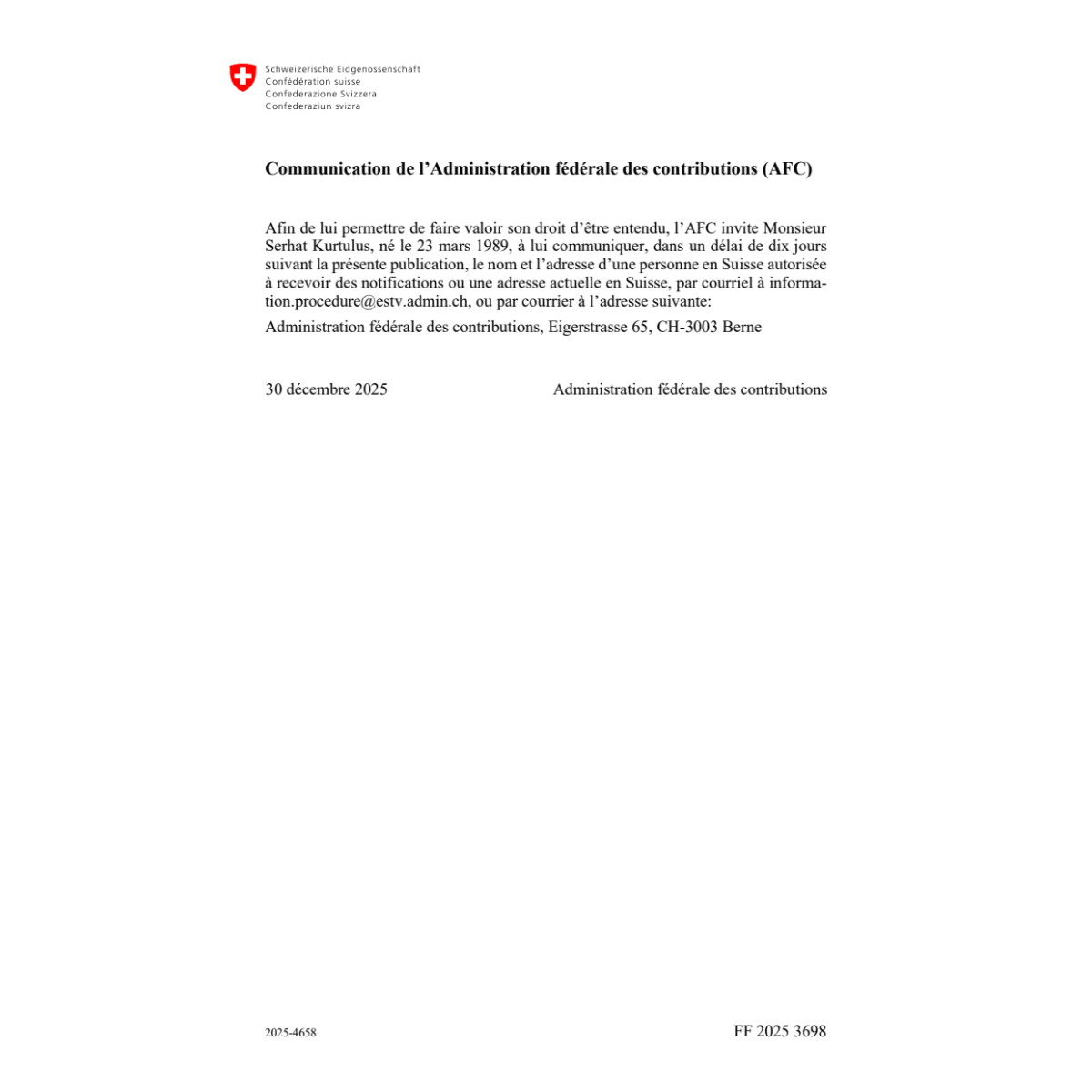 FF 2025 Nr. 250 | 2025