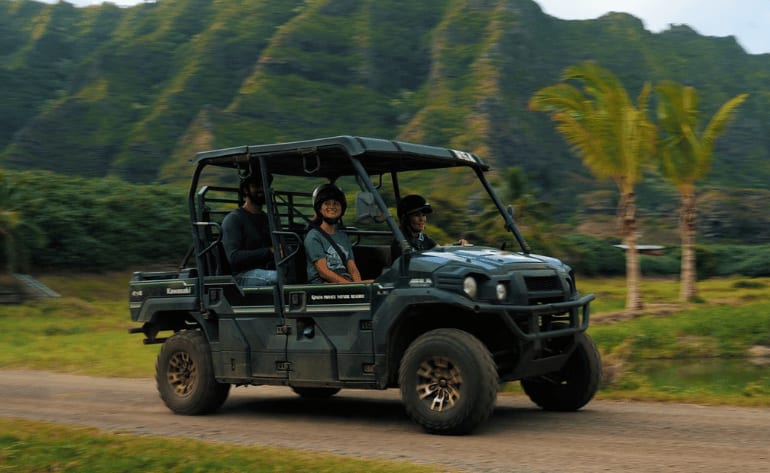 UTV Guided Tour Oahu, Kualoa Ranch