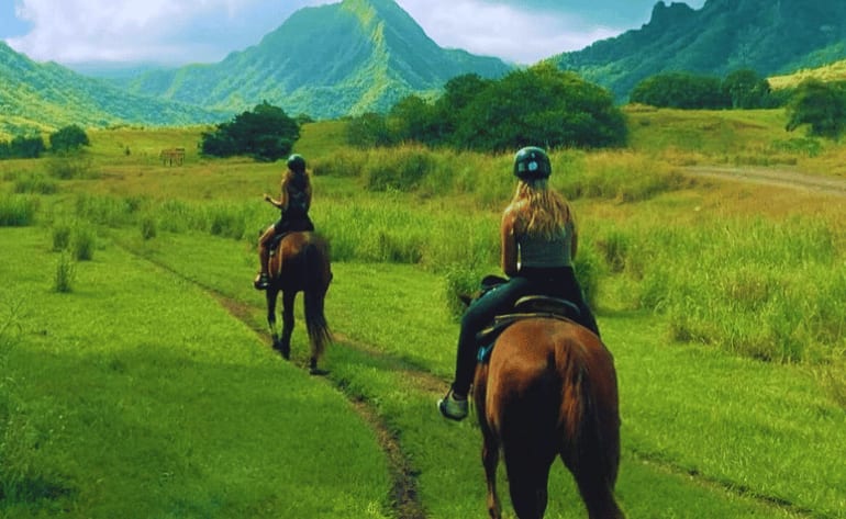 Horseback Riding Oahu, Kualoa Ranch Hawaii