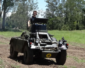 Tank Rides, Ride in the Gun Turret of an Armoured Car - Brisbane ...