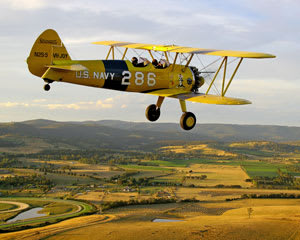 Boeing Stearman Biplane, 20 Minute Scenic Flight - Adrenaline - Adrenaline