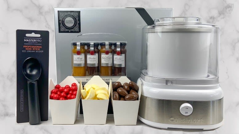 Home Made Ice Cream Maker Kit - Adrenaline Hampers Online - Adrenaline
