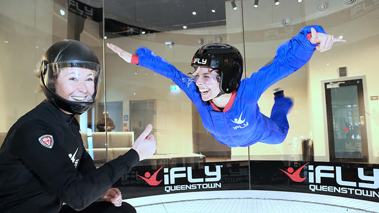 iFLY Indoor Skydiving, 2 Flights – Queenstown - Adrenaline