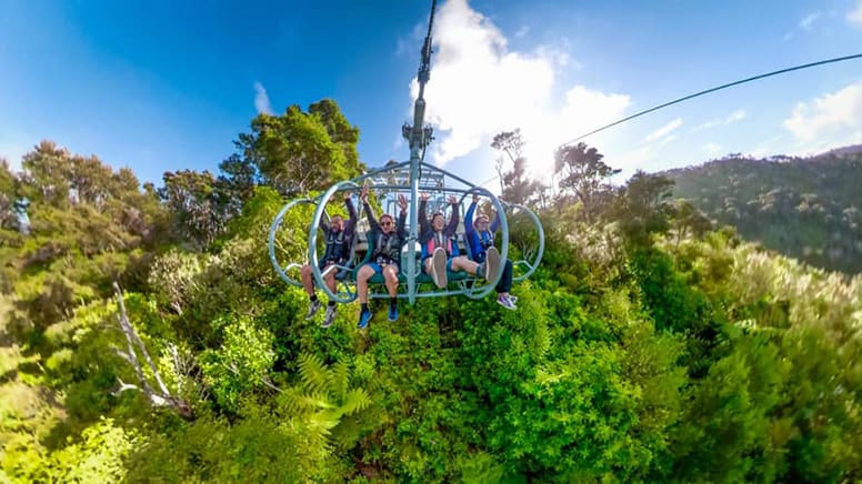 Skywire Flying Fox Experience - Nelson, New Zealand - Adrenaline