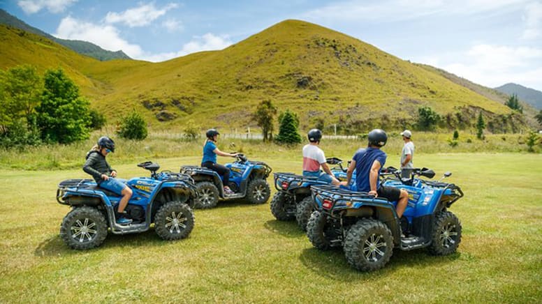 Farm & Forest Quad Bike Tour, 1.5 Hours - Nelson, NZ - For 2 - Adrenaline
