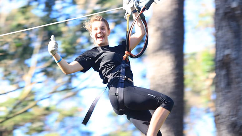 Forest High Ropes and Ziplining Adventure - Tauranga - Adrenaline