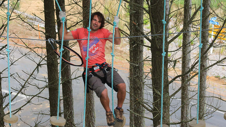 Forest High Ropes and Ziplining Adventure - Tauranga - Adrenaline