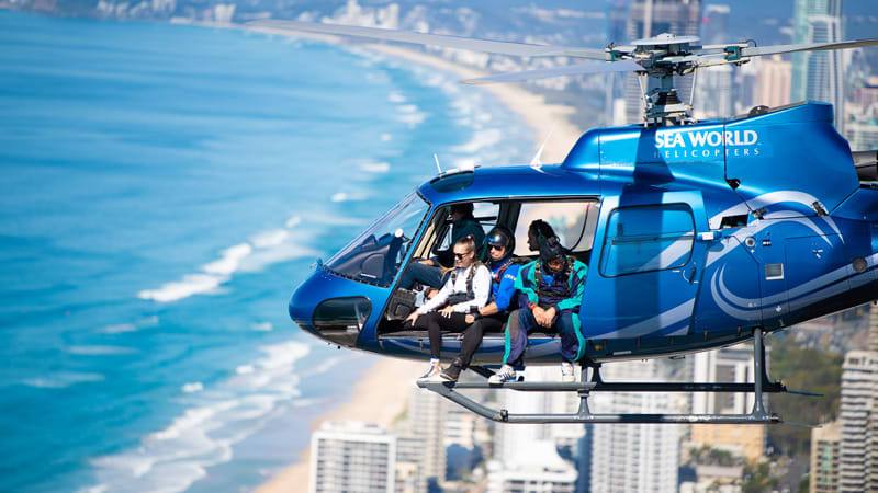 Tandem Helicopter Skydive, up to 10,000ft - Surfers Paradise - Adrenaline