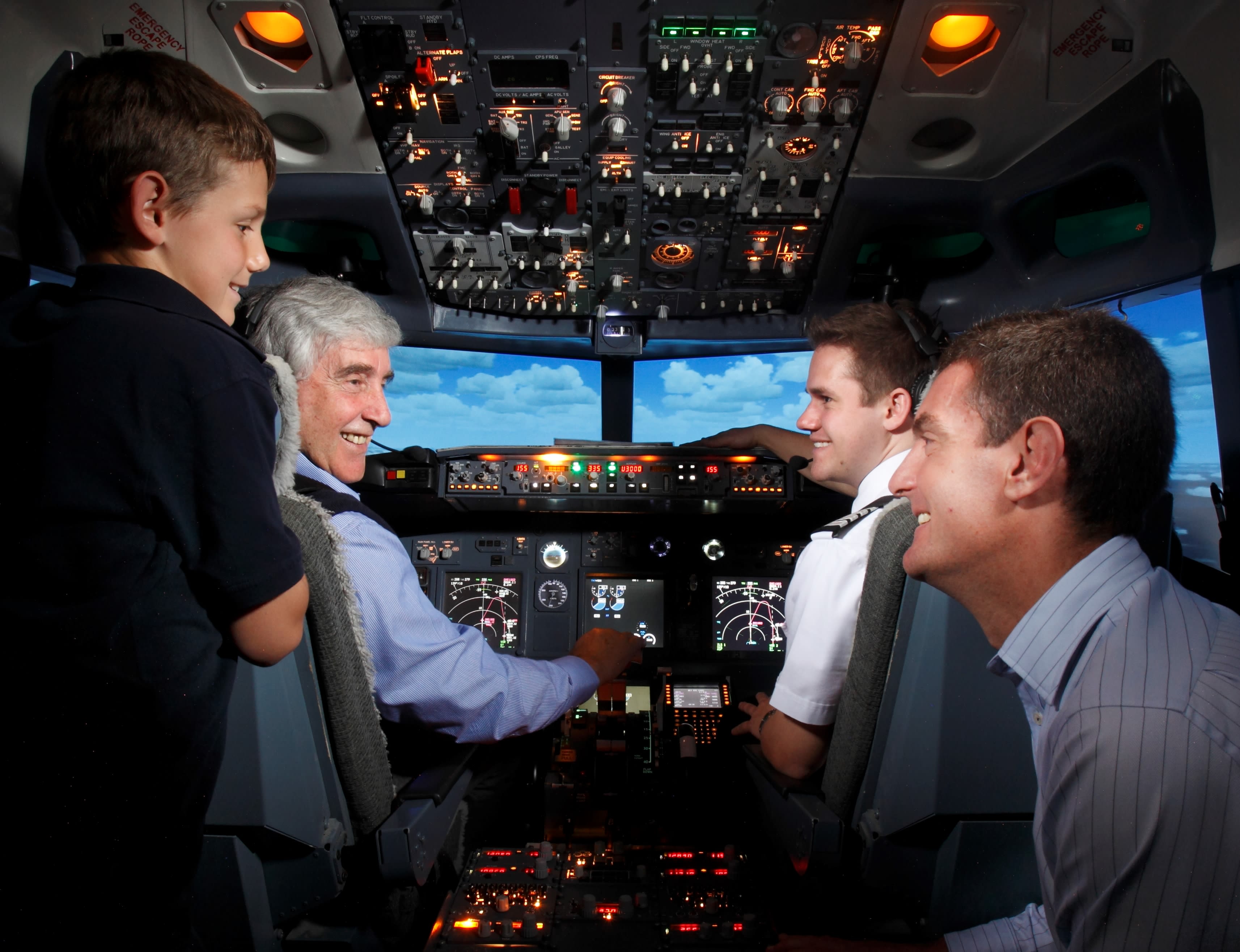 Boeing 737 Flight Simulator, 30 Minutes - Brisbane - Adrenaline