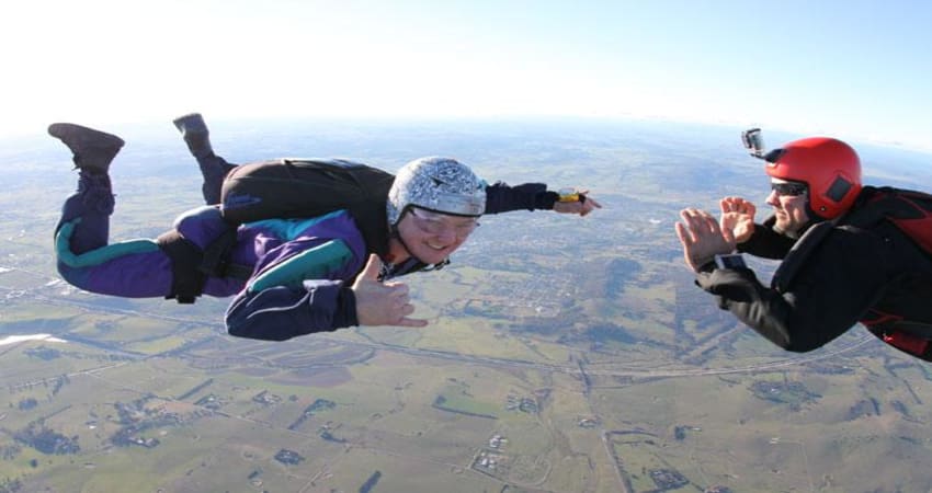 Solo Skydive - Stage 1 First Jump - Adrenaline