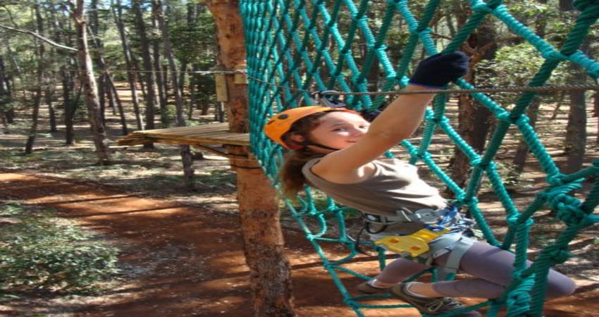 Treetop Ropes Course with Ziplining - Adrenaline