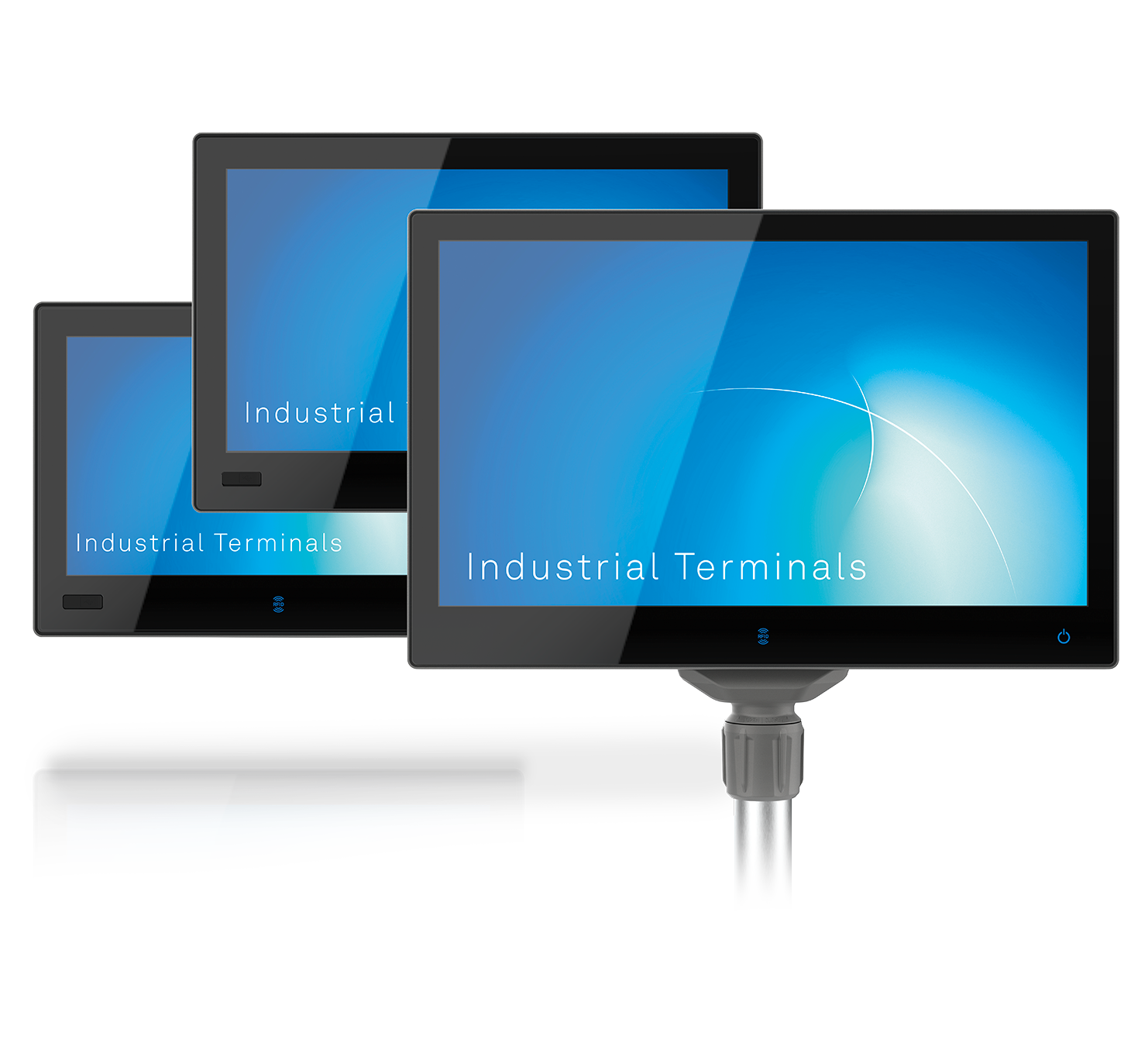 Rugged Shopfloor MES-Terminals MES9000 :: ADS-TEC Industrial IT