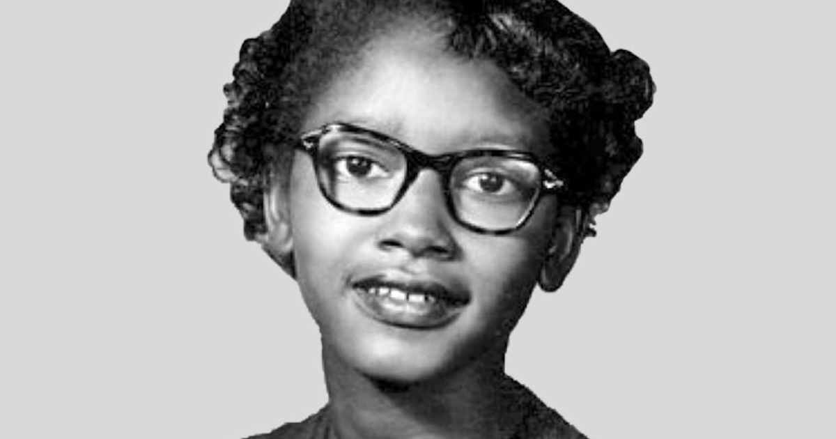 Fifteen-year-old Claudette Colvin refuses to give up her seat on a ...